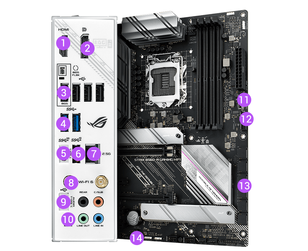 ROG STRIX B560-A GAMING WIFI