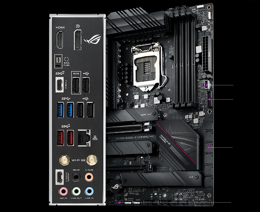 Gaming Mainboard ROG STRIX B560-E GAMING WIFI | ASUS