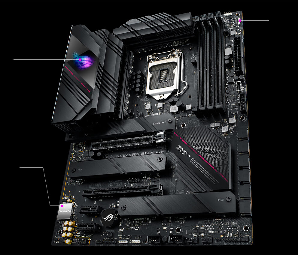 Gaming Mainboard ROG STRIX B560-E GAMING WIFI | ASUS