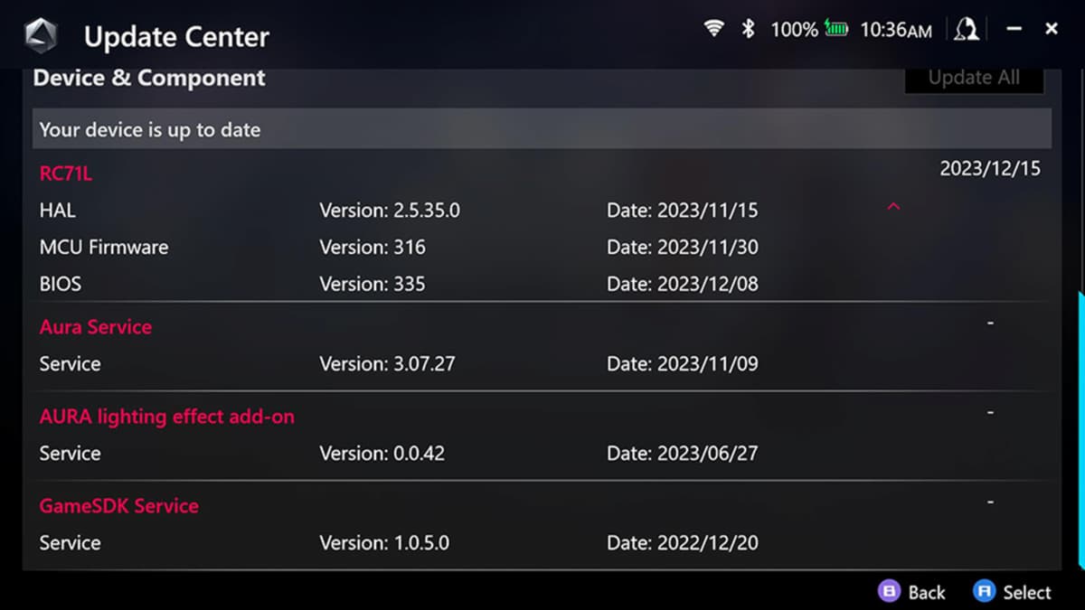 Rog Ally X 2024 Rc72la Asusplus
