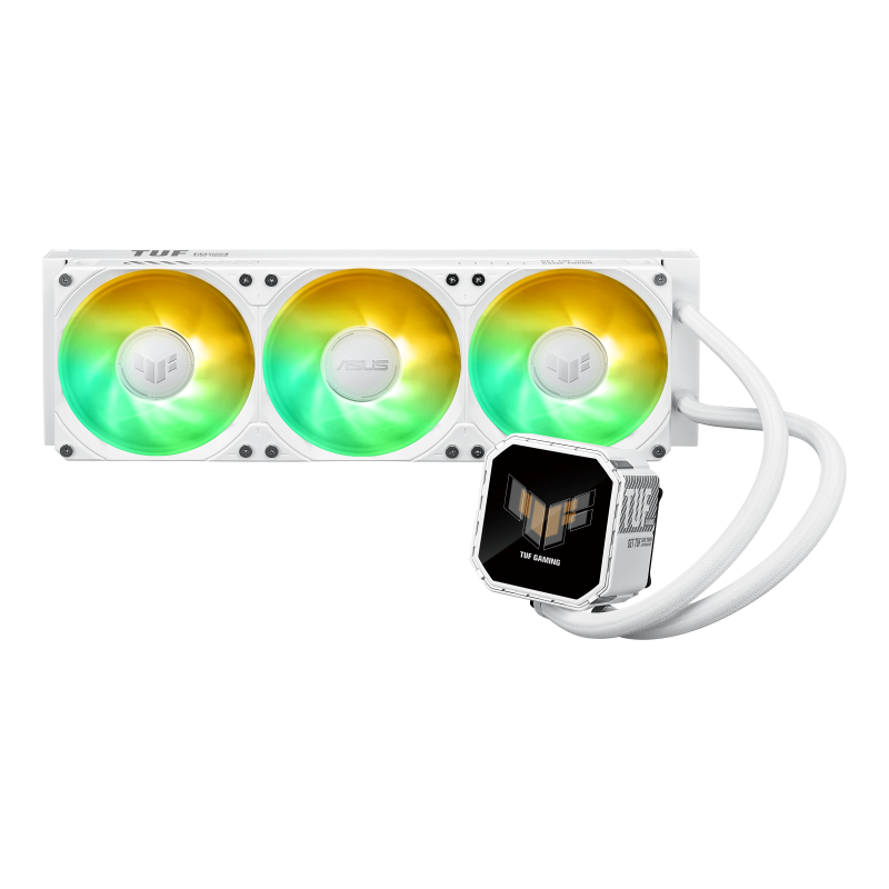 TUF Gaming LC III 360 ARGB LCD White Edition｜散熱器｜ASUS 台灣