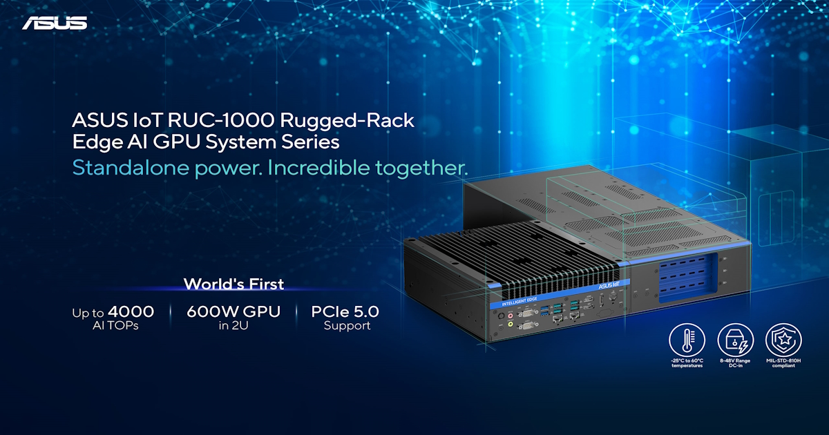 ASUS IoT Unveils RUC-1000 Series｜IoT｜ASUS Global