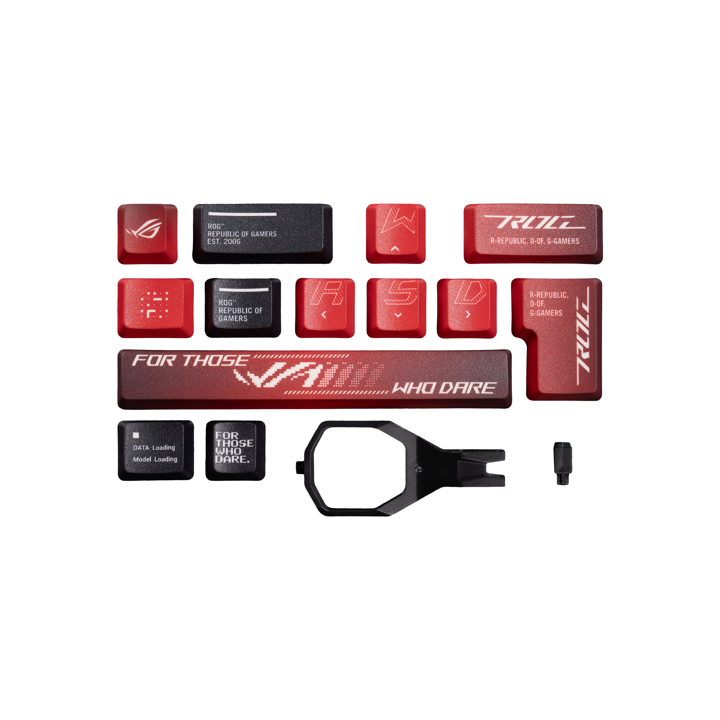 ROG Dye-Sub PBT Keycaps | GAMING KEYBOARD ACCESSORIES | Gaming GAMING ...